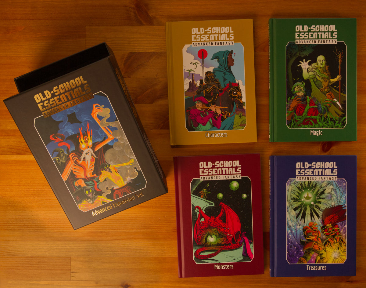 Old-School Essentials Advanced Expansion Set – ratti incantati