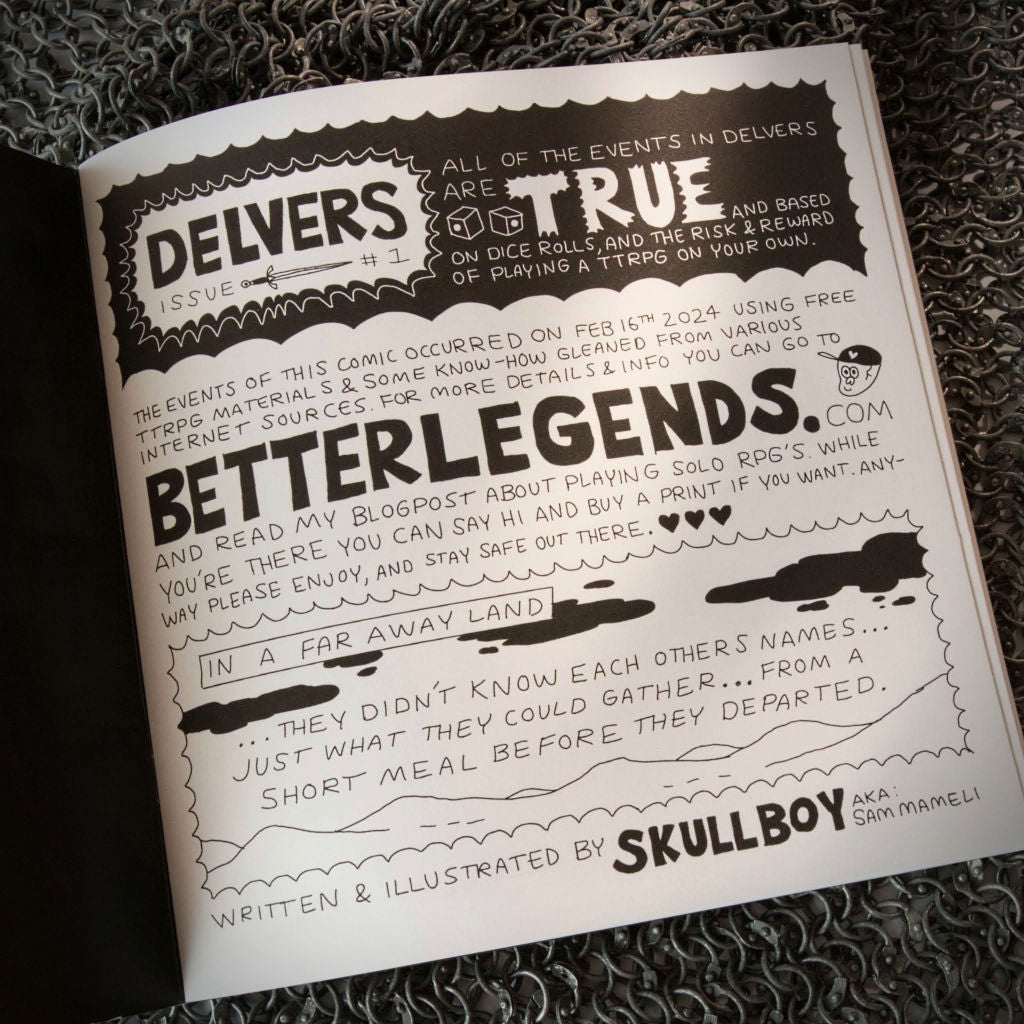 Delvers Issue #1 – ratti incantati