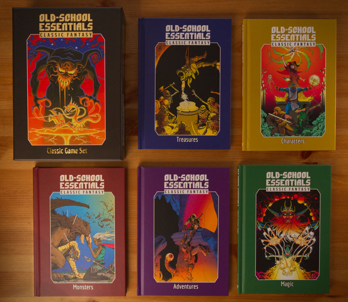 Old-School Essentials Classic Game Set – ratti incantati